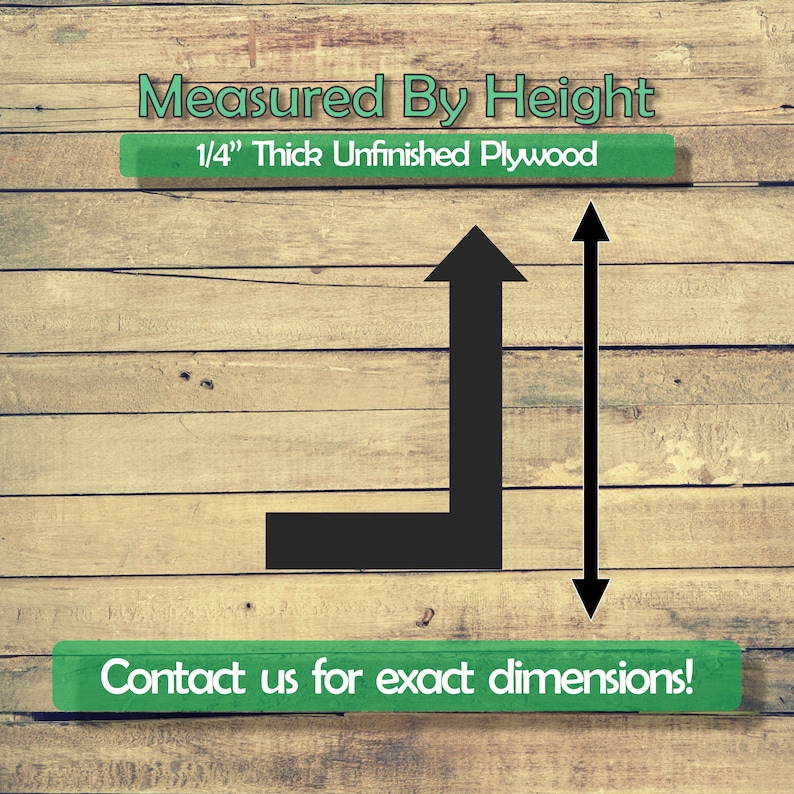 Basic Arrow 1 Point Graph Arrow Unfinished Wood Cutout Shape - Laser ...