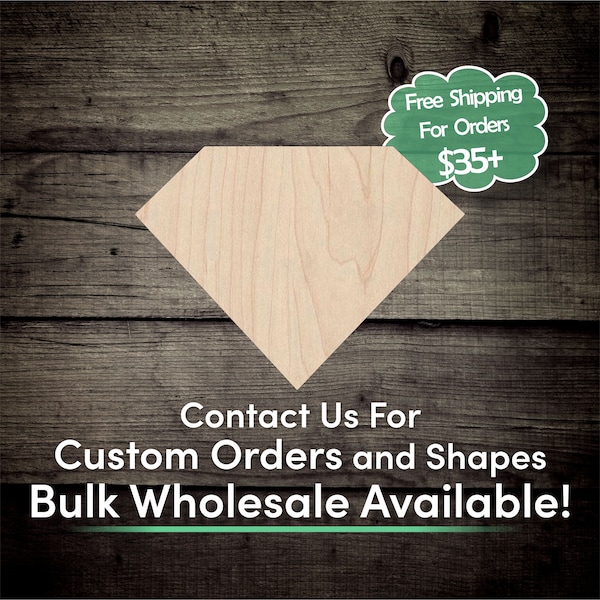 Diamond Cutout - Etsy