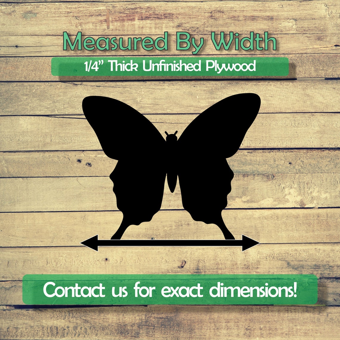 Butterfly Unfinished Wood Cutout Shape Laser Cut DIY Craft - Etsy