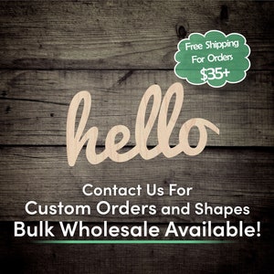 Circle Unfinished Wood Cutout Shape Laser Cut DIY Craft Bulk - Etsy