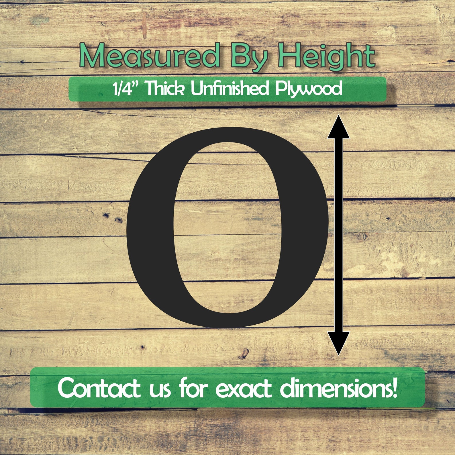 Letter O Unfinished Wood Cutout Shape Laser Cut DIY Craft - Etsy