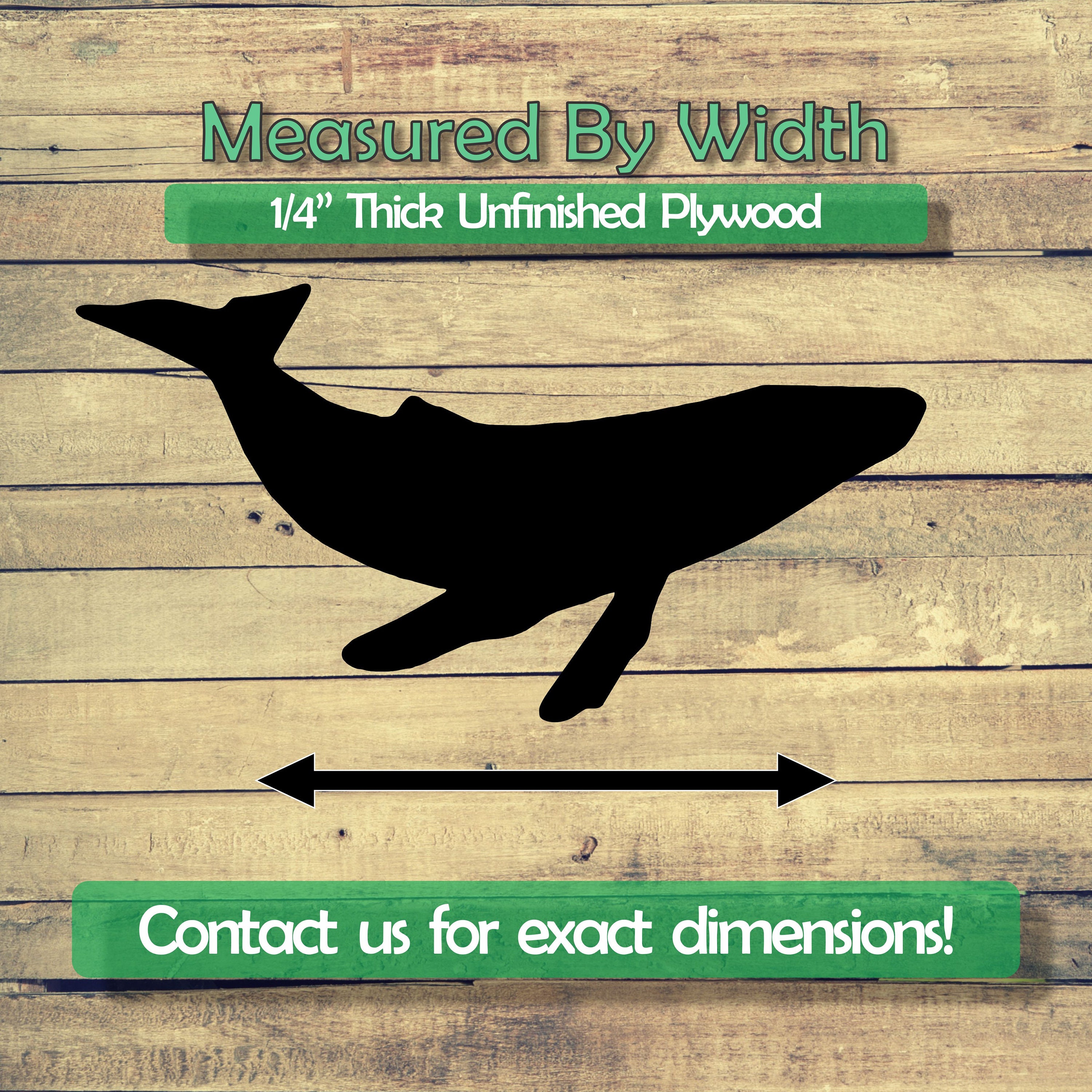 Whale Unfinished Wood Cutout Shape Laser Cut DIY Craft Bulk - Etsy