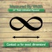 Infinity Symbol Unfinished Wood Cutout Shape Laser Cut DIY - Etsy