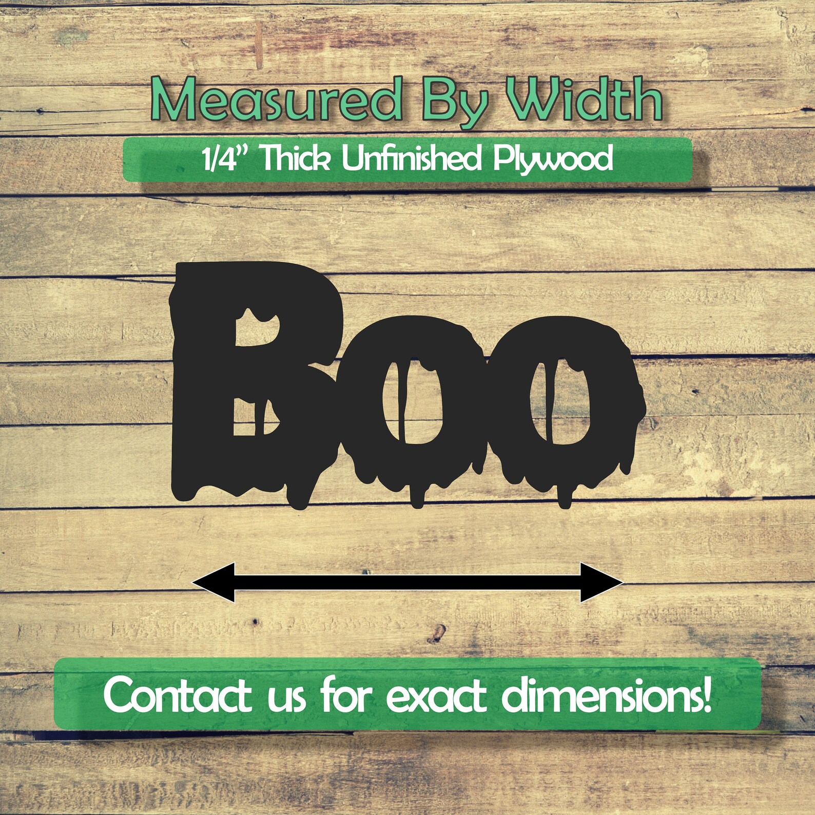 Boo Word Unfinished Wood Cutout Shapes Laser Cut DIY Craft - Etsy