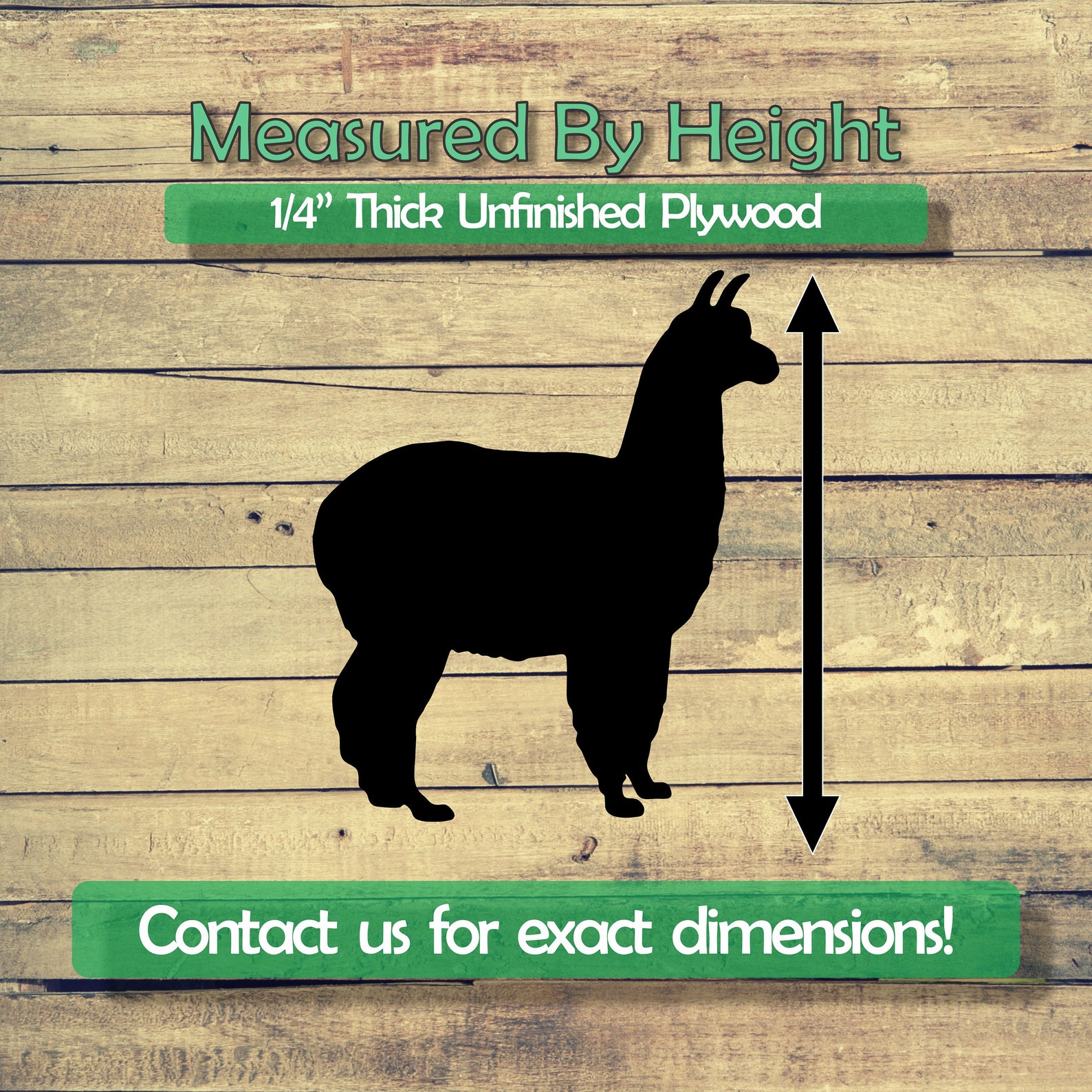Alpaca Unfinished Wood Cutout Shape Laser Cut DIY Craft Bulk - Etsy