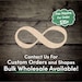Infinity Symbol Unfinished Wood Cutout Shape Laser Cut DIY - Etsy