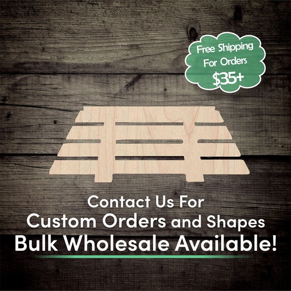 Train Track Unfinished Wood Cutout Shape Laser Cut DIY Craft - Etsy