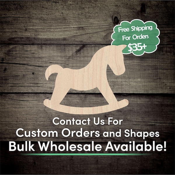 Wood Rocking Horse - Etsy