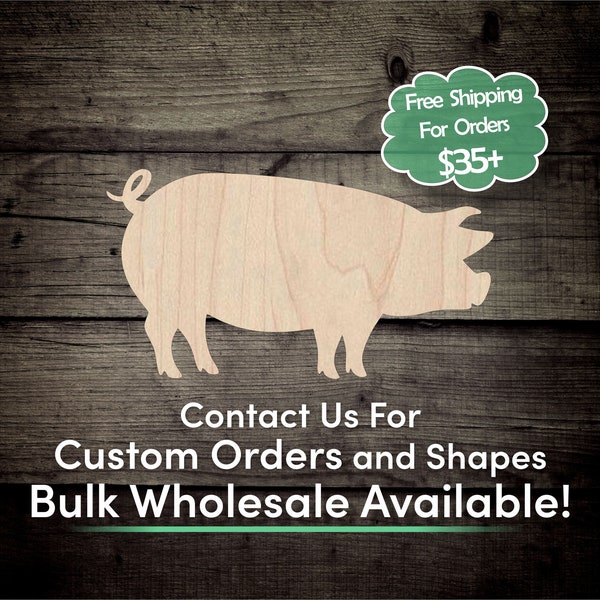 Pig Cutout - Etsy