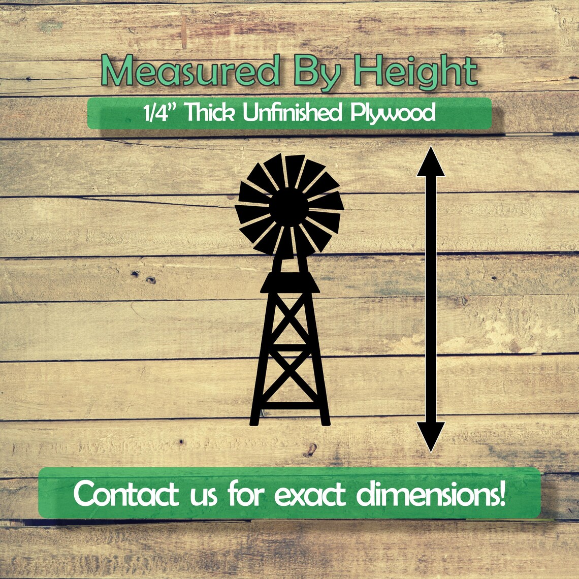Windmill Unfinished Wood Cutout Shape Laser Cut DIY Craft - Etsy