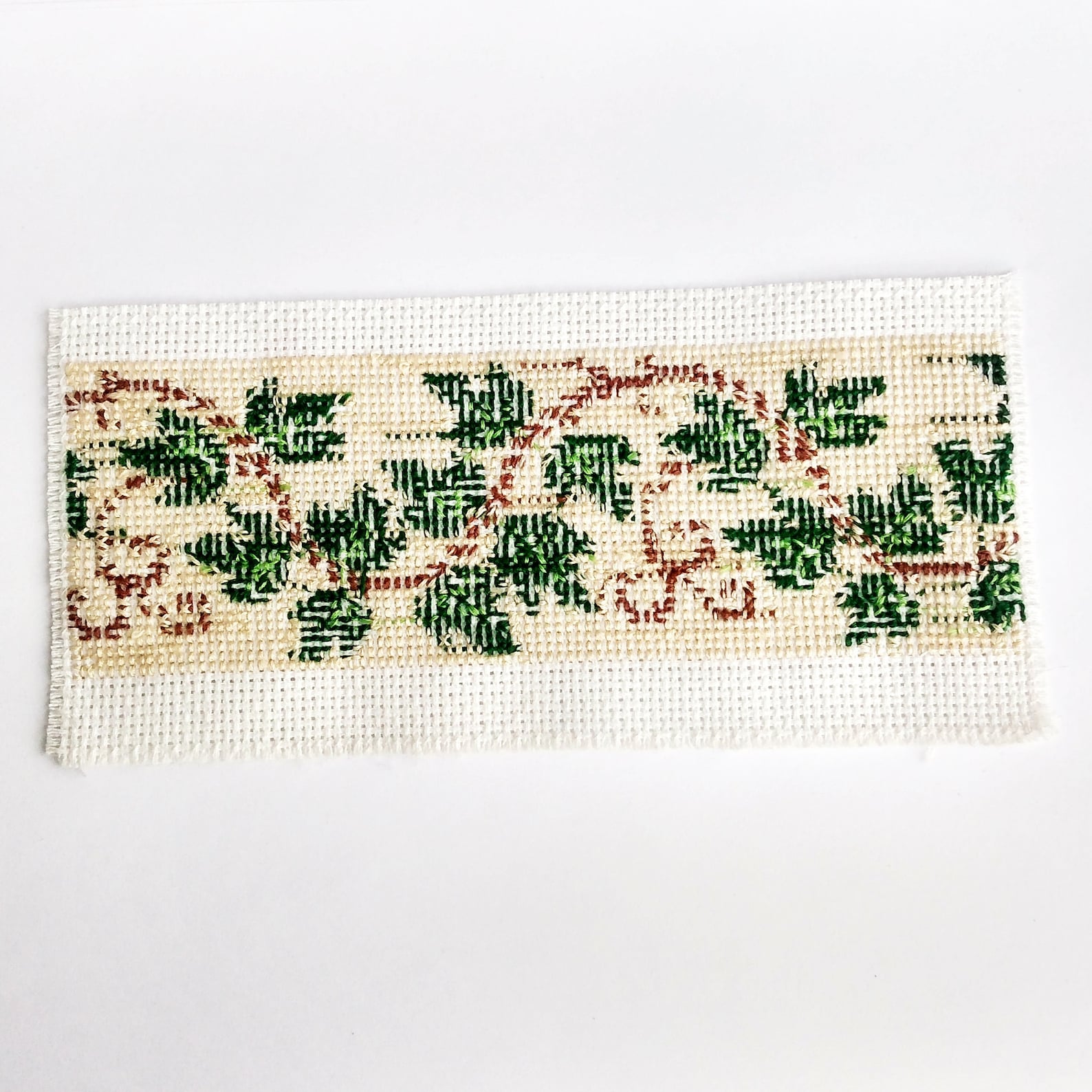 Ivy Border Bookmark Cross Stitch PDF Pattern Green Vine - Etsy Canada