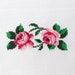 Two Roses Cross Stitch PDF, Pink Flowers Digital Pattern - Etsy