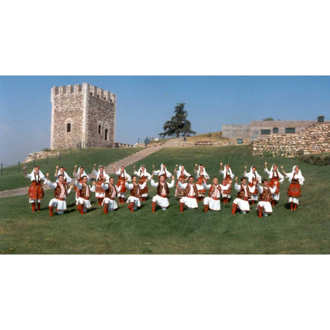 Macedonian Folk Dancers Cute Girls Cross Stitch PDF Pattern - Etsy