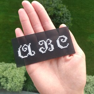 Fancy Alphabet Cross Stitch Pattern, Letters PDF - Etsy