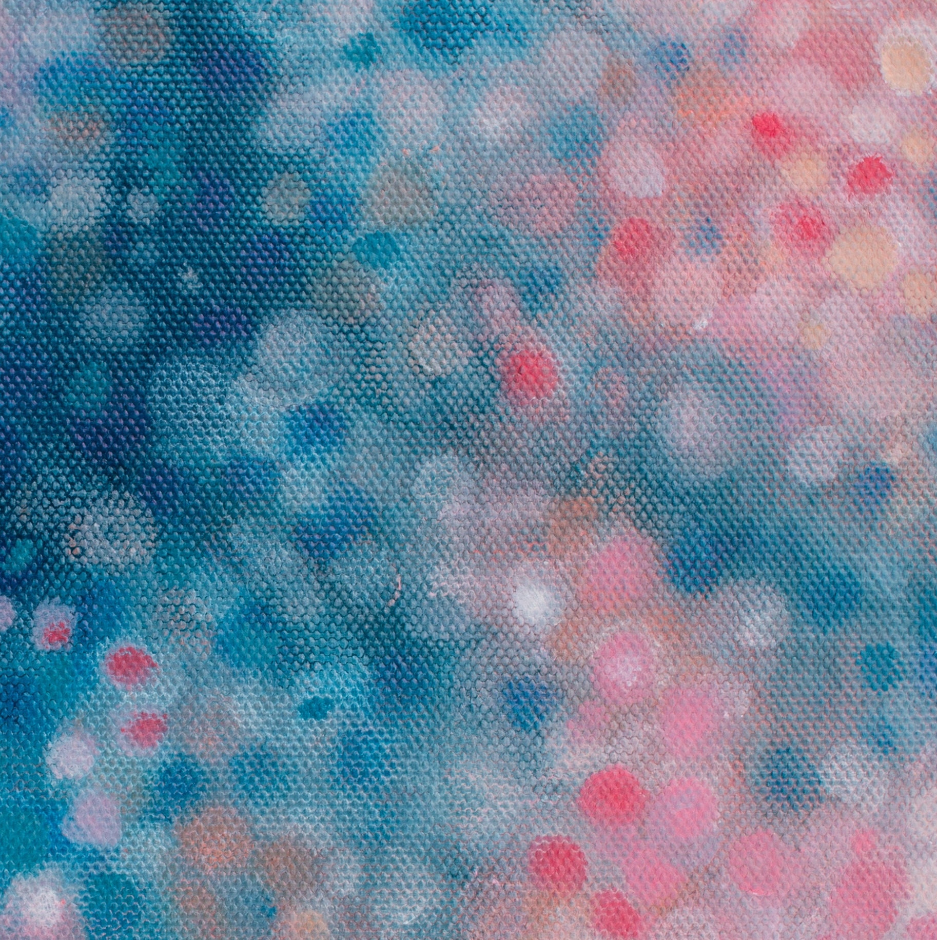 Pink, Blue, Peach Abstract PRINTABLE DIGITAL DOWNLOAD of Original Oil ...