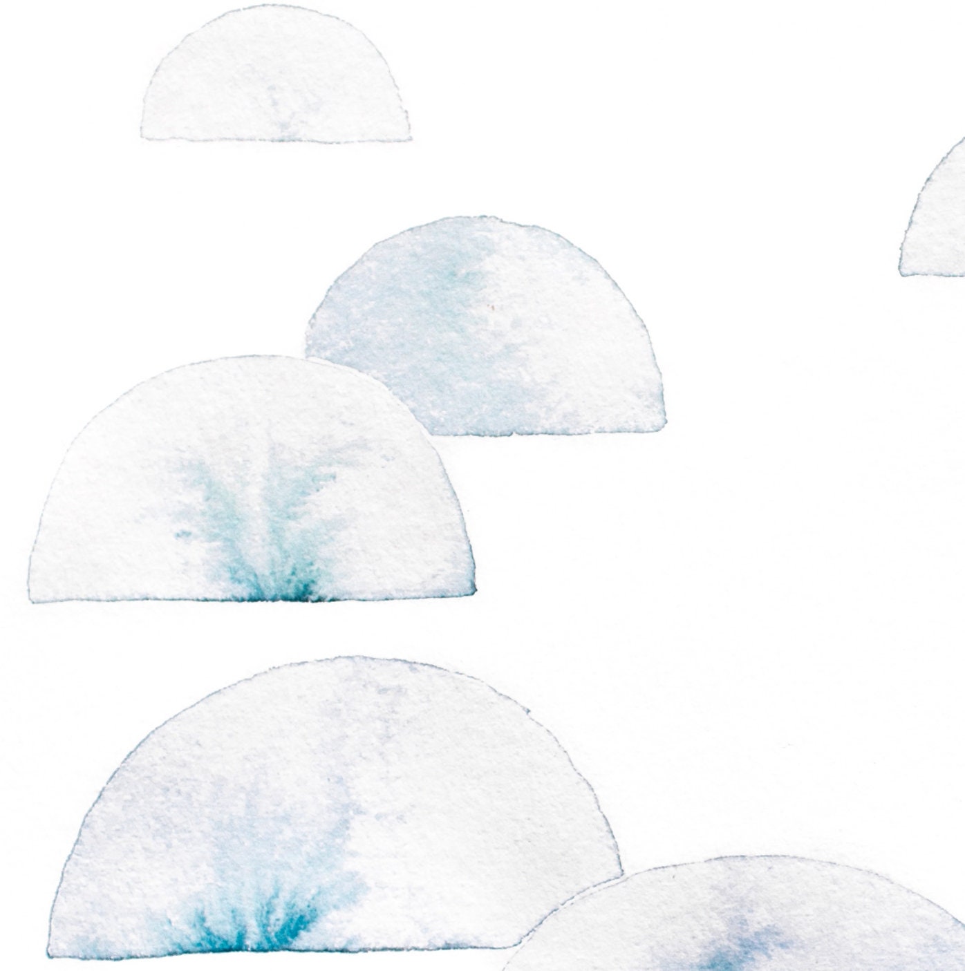 Set of 2 Blue Abstract Prints PRINTABLE DIGITAL DOWNLOAD | Etsy