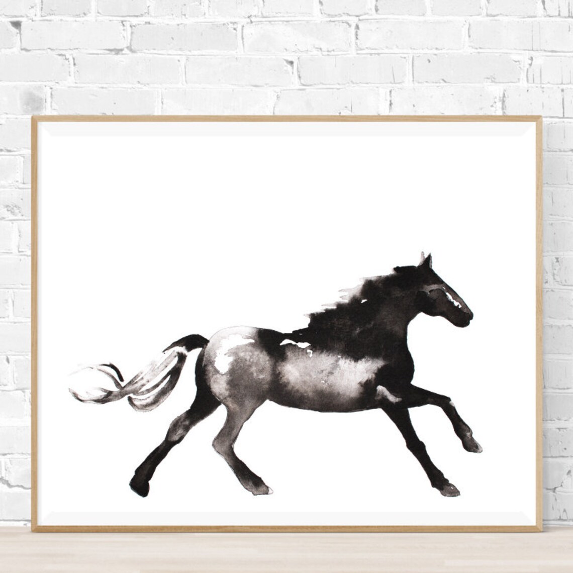 Horse Prints Set of Two INSTANT PRINTABLE DIGITAL Download Set - Etsy
