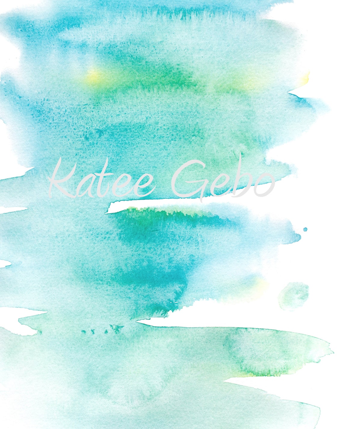 Set of Two Teal Prints PRINTABLE DIGITAL DOWNLOADS of Original - Etsy