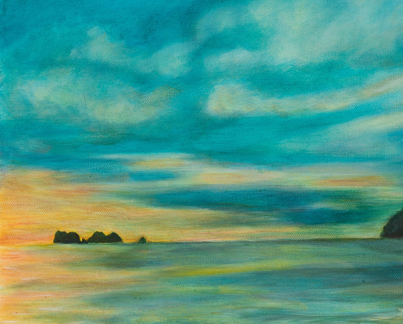 Ocean Sunset PRINTABLE DIGITAL DOWNLOAD Costa Rica Beach | Etsy