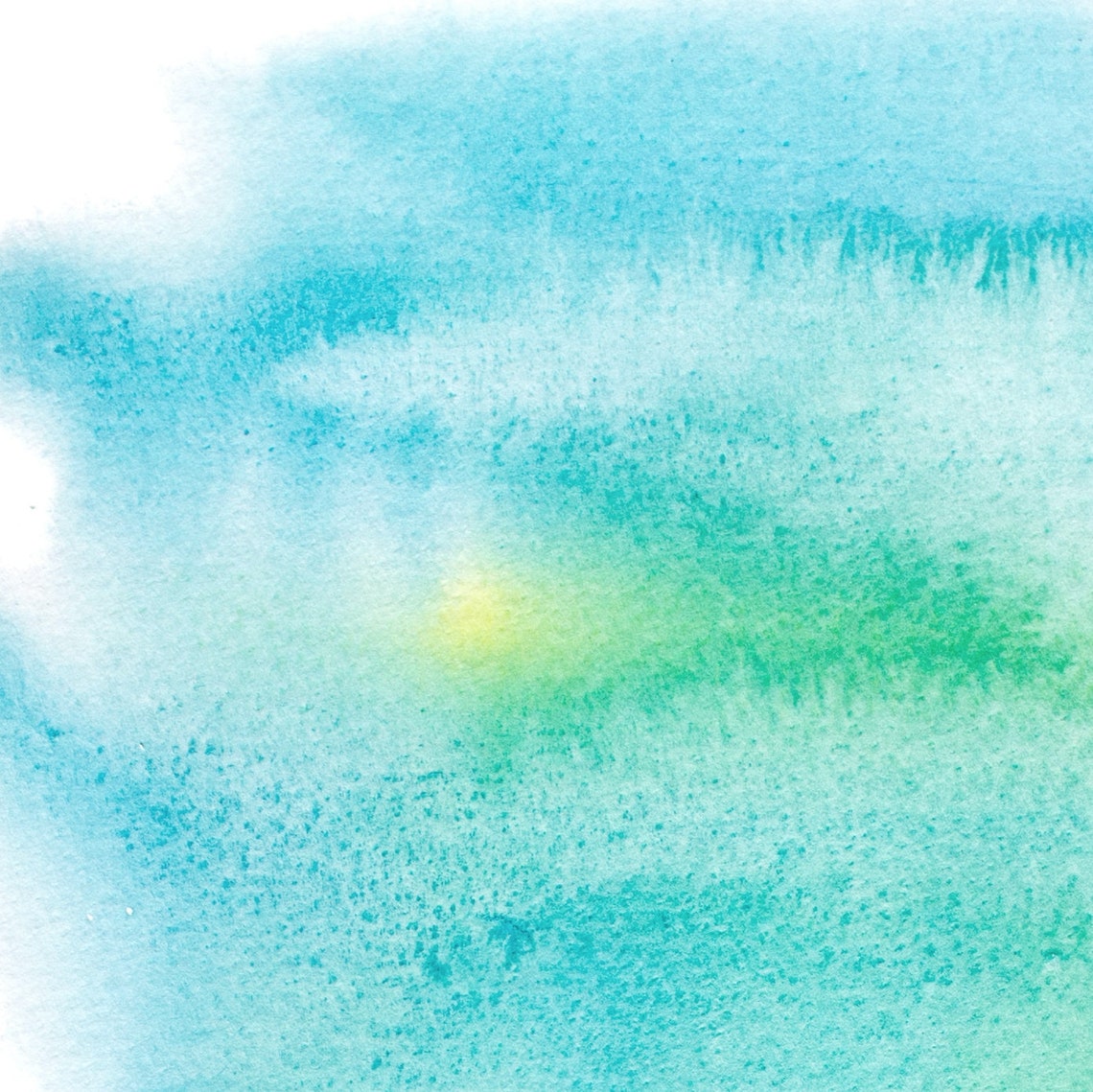 Set of Two Teal Prints PRINTABLE DIGITAL DOWNLOADS of Original - Etsy