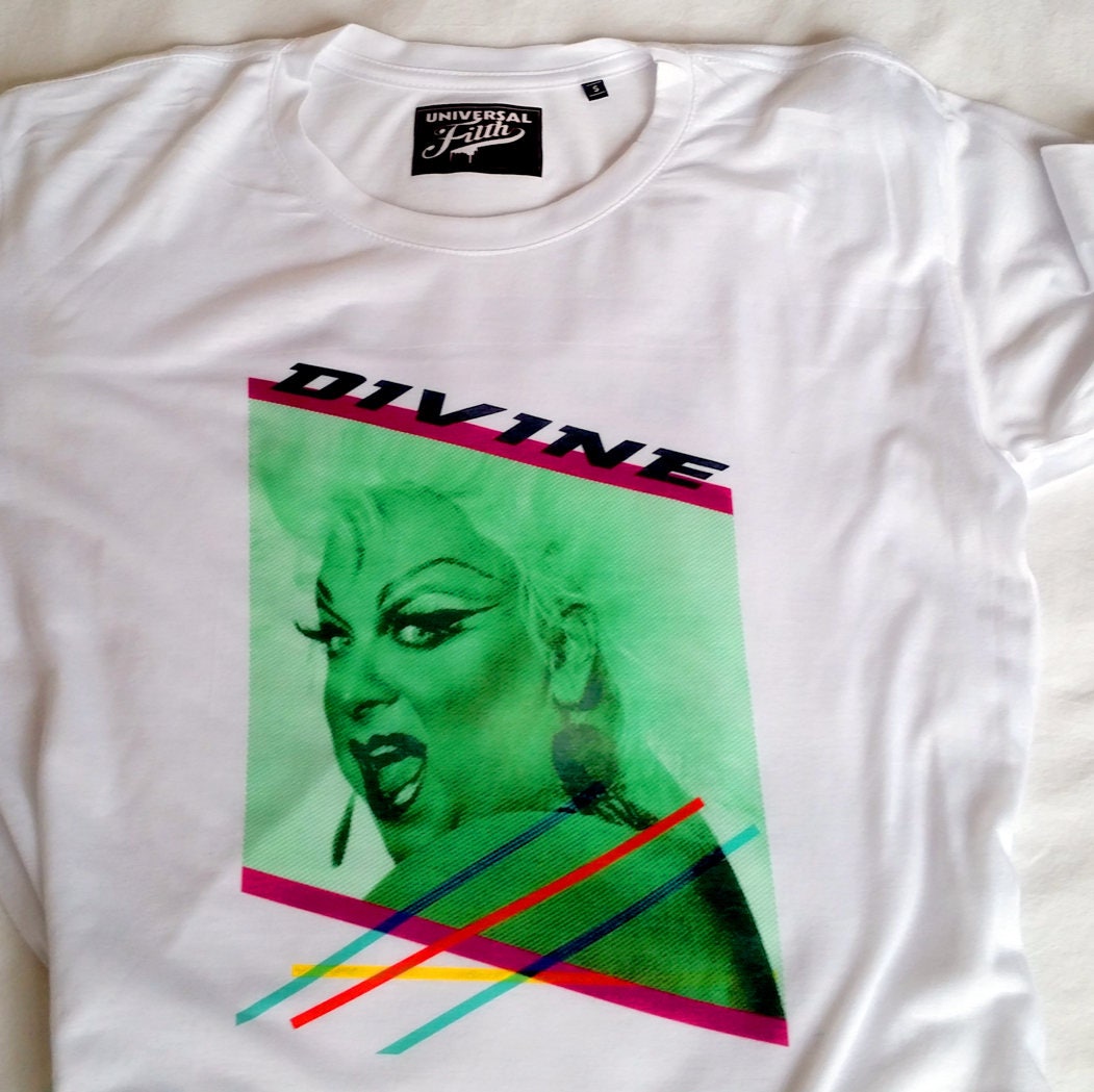 Divine T Shirt The Cult Drag Icon John Waters Female | Etsy