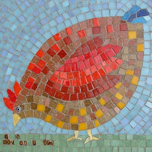 Chicken Mosaic Kit - Etsy