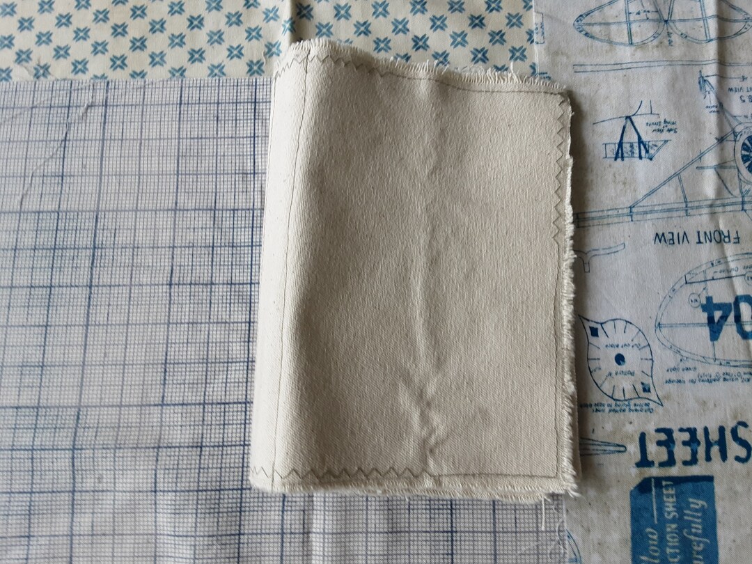 Handmade Plain Canvas Journal Ready for You to Fill It With - Etsy