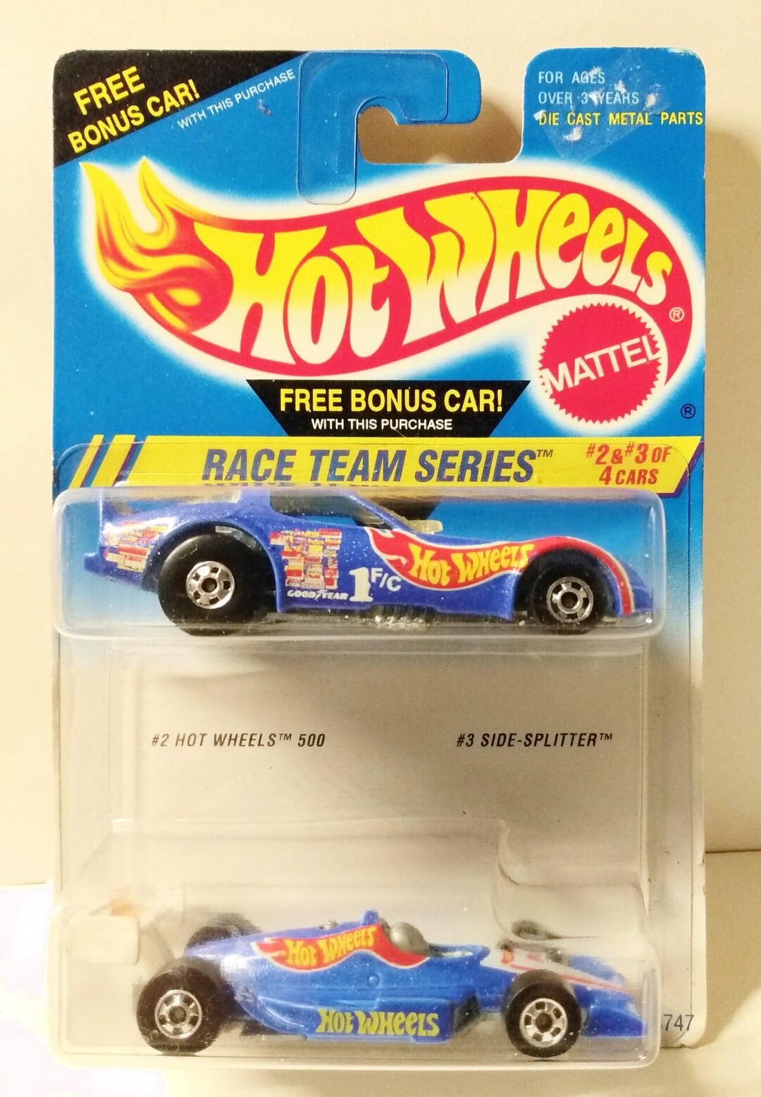 Hot Wheels Race Team Series 2-pack 3 Side-splitter 2 Hot - Etsy