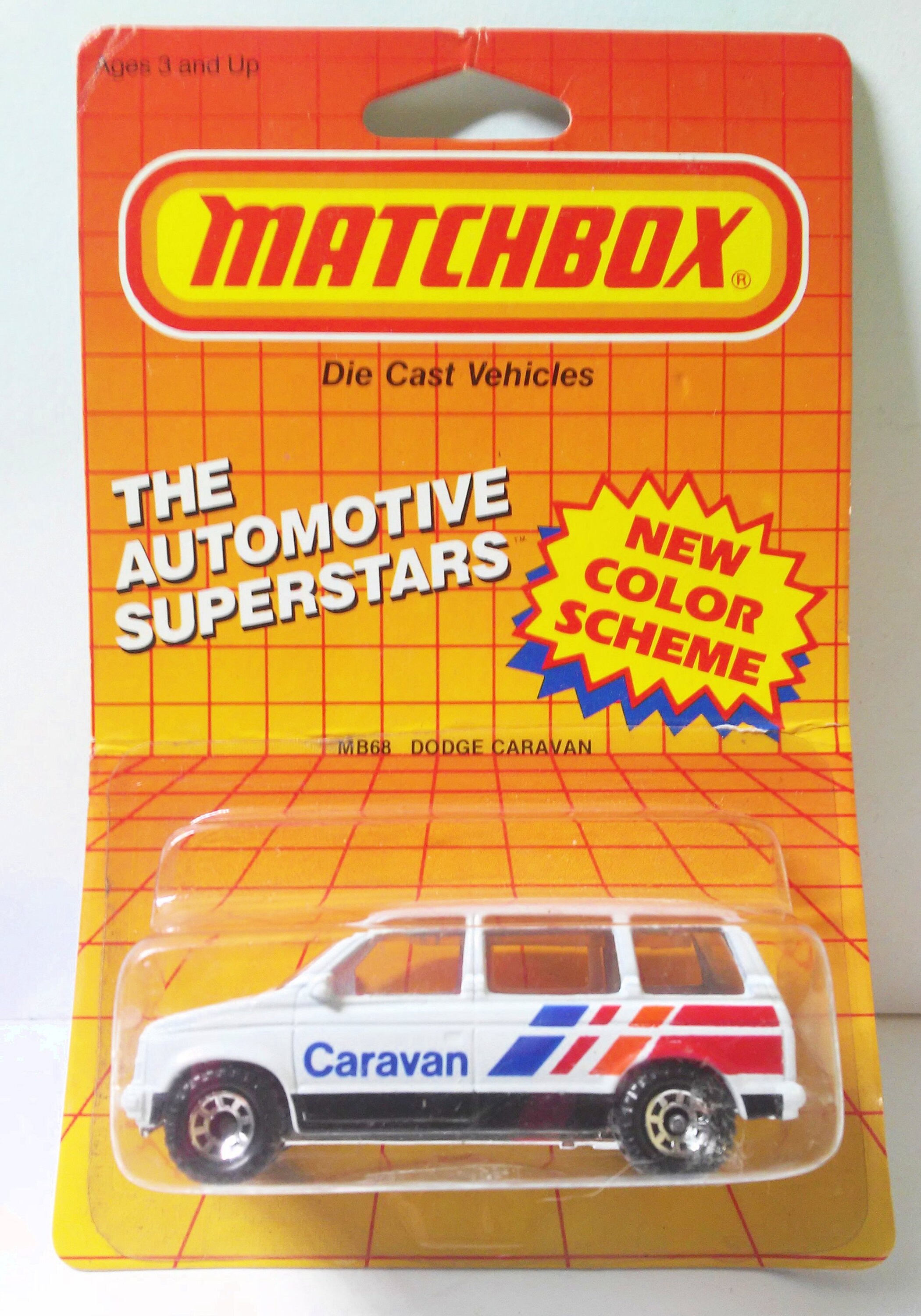 Vintage 1984 Matchbox Dodge Caravan Diecast Toy Car Ride On & Rocking ...
