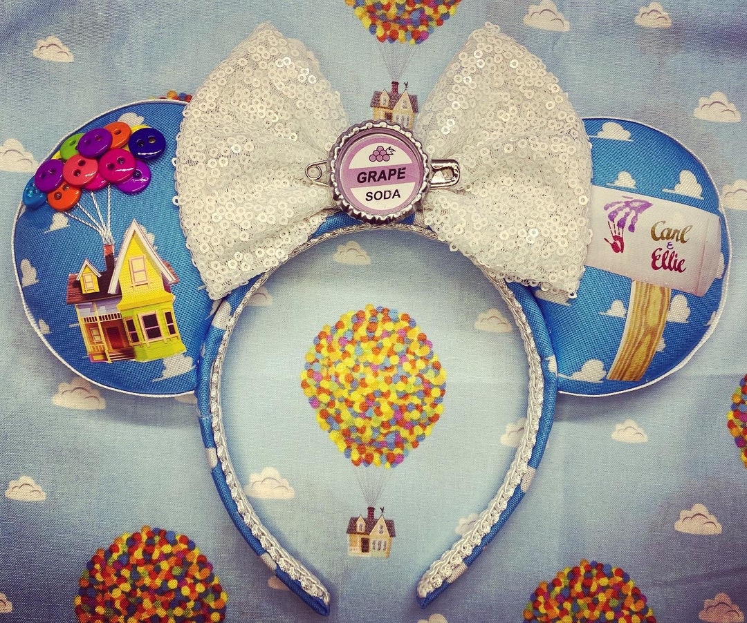 UP Mickey Ears/adventure is Out There! - Etsy