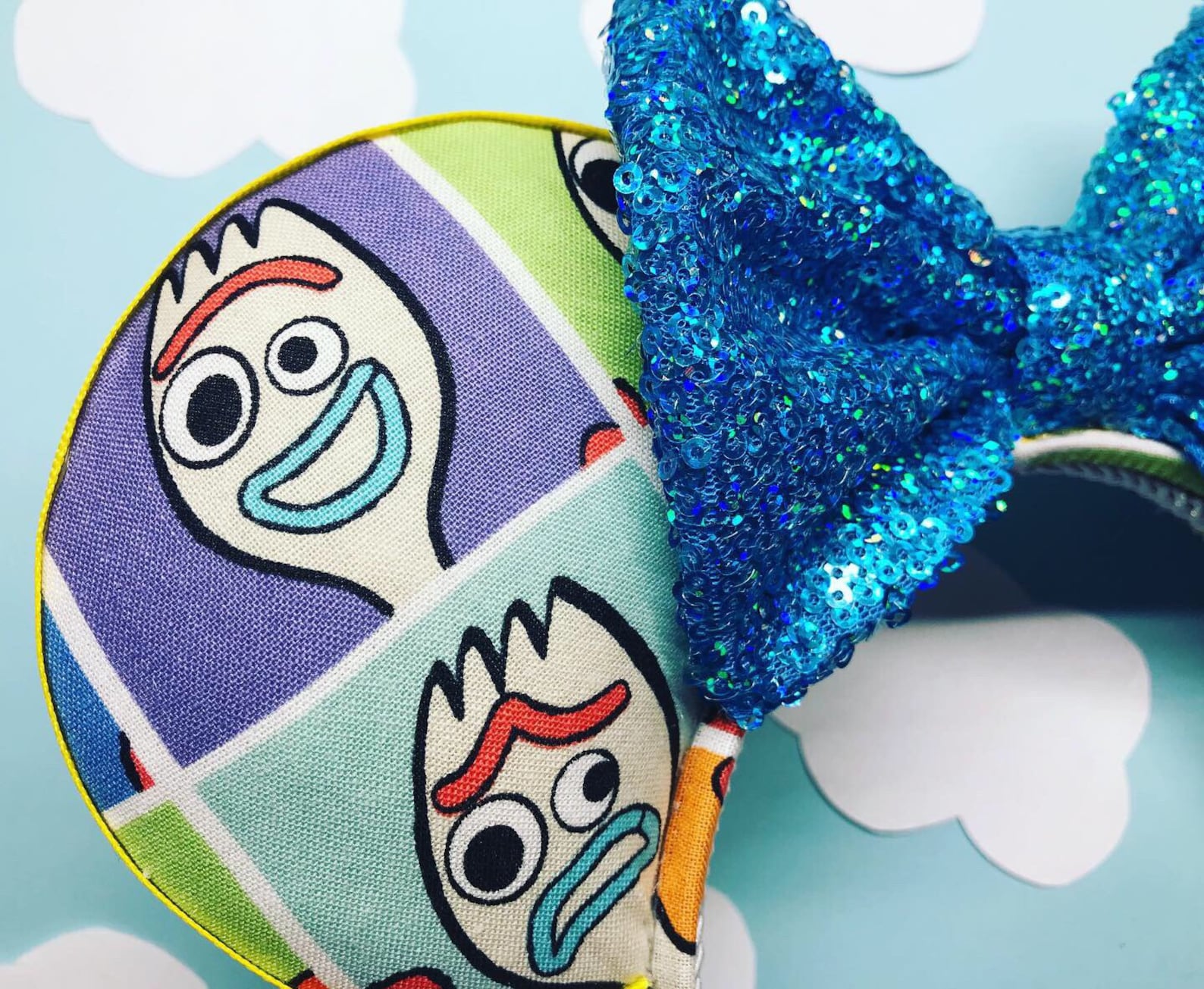Forky Mickey Ears, Toy Story, Sherrif Woody, Buzz Lightyear , Forky - Etsy