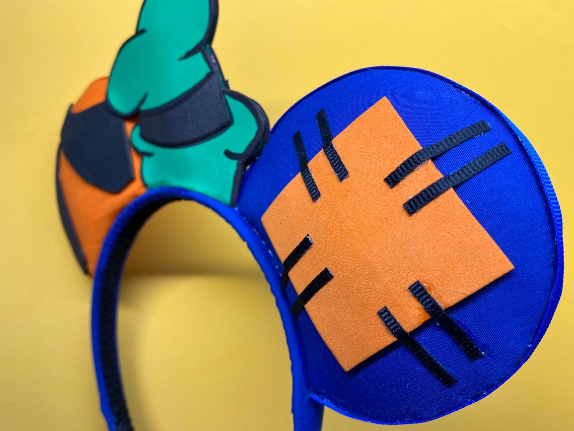 Goofy Inspired Mickey Ears - Etsy