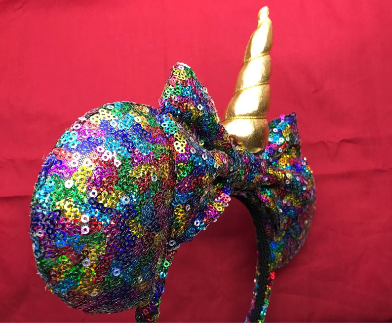 Unicorn Mickey Ears - Etsy