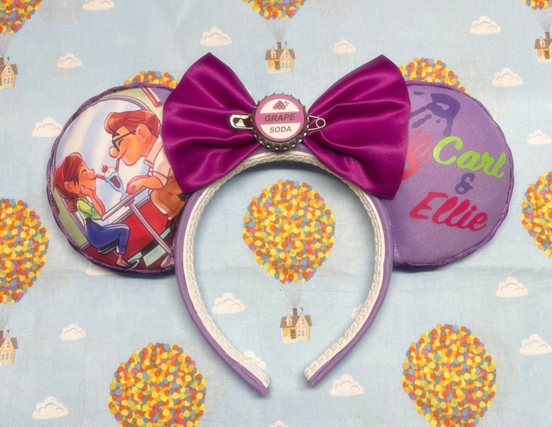 Up/carl & Ellie Mickey Ears - Etsy