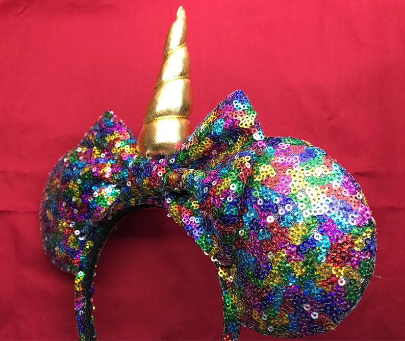 Unicorn Mickey Ears - Etsy