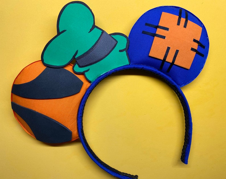 Goofy Inspired Mickey Ears - Etsy