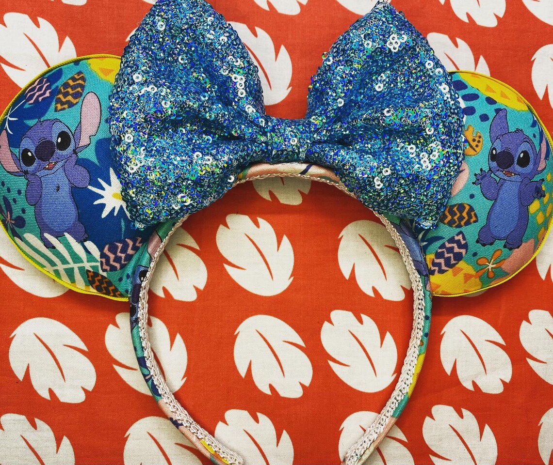 Stitch Mickey Ears Lilo and Stitch - Etsy