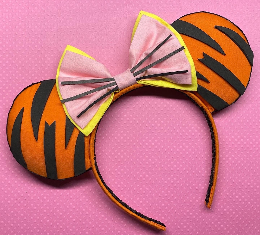 Orejas de Mickey inspiradas en Winnie The Pooh/Tigger - Etsy México