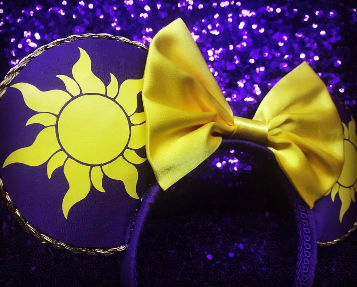 Tangled/sun Mickey Ears - Etsy