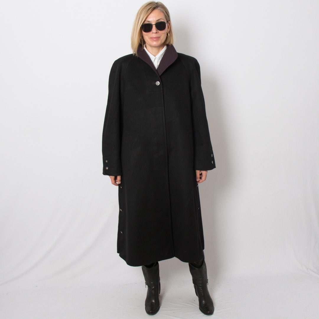 Vintage Loden Coat Alpaca Coat Overcoat Large Size by Hensel ...