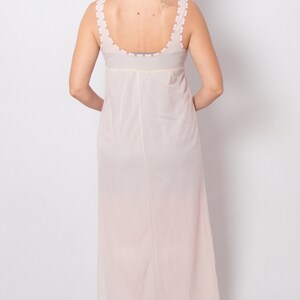 PIPPA DEE Vintage Nylon Negligee Sheer Nightgown Small Size Gift for ...