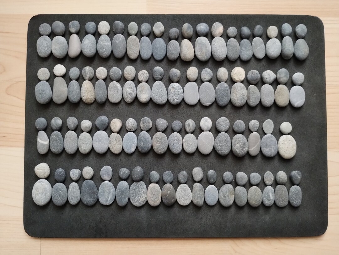 Pebbles Pebbles Stones From the Mediterranean Stone Figures Small Stone ...