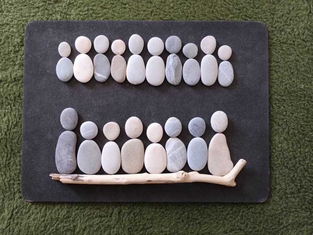 Pebbles Stones Pebbles Stone Picture Stone Figures People Family ...