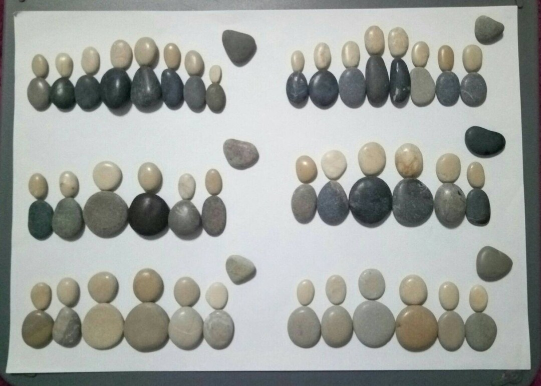 Pebbles Stones Pebbles Pebble People Couple Family Lovers Love Heart ...