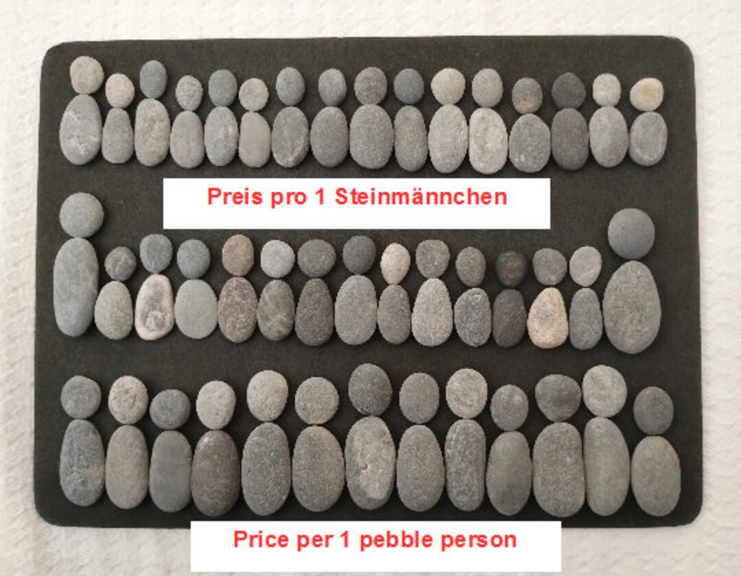 Pebbles Pebbles Stones From the Mediterranean PRICE PER FIGURE ...