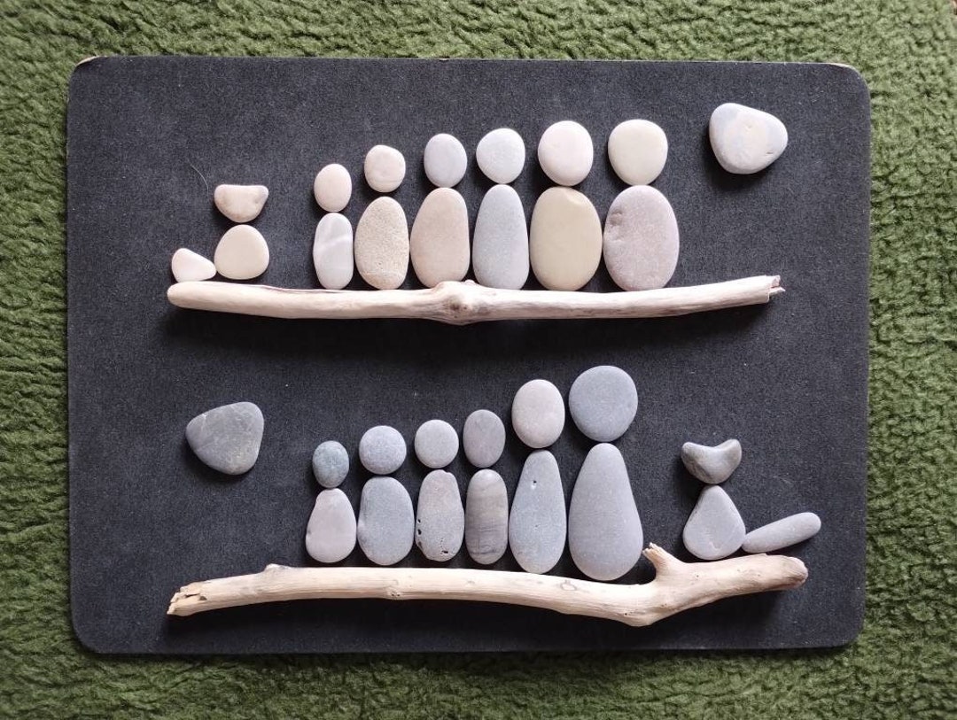 Pebbles Stones Pebbles Pebble Sets People Pets Cat Couple Family ...