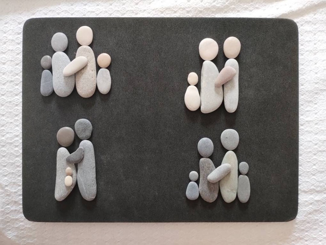 Pebbles Stones Pebbles Pebble Sets People Couple Family Parents Lovers ...