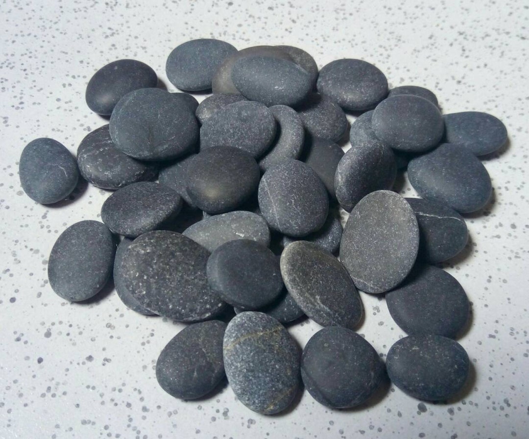 Pebbles Pebbles From Mediterranean Pebble Set 20 Pieces Flat Oval Round ...