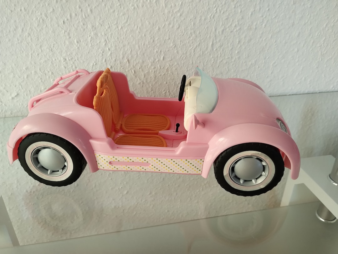 Barbie Mattel Car Cabrio Beach Glam Cruiser Pink Picnic Mattel Vintage ...