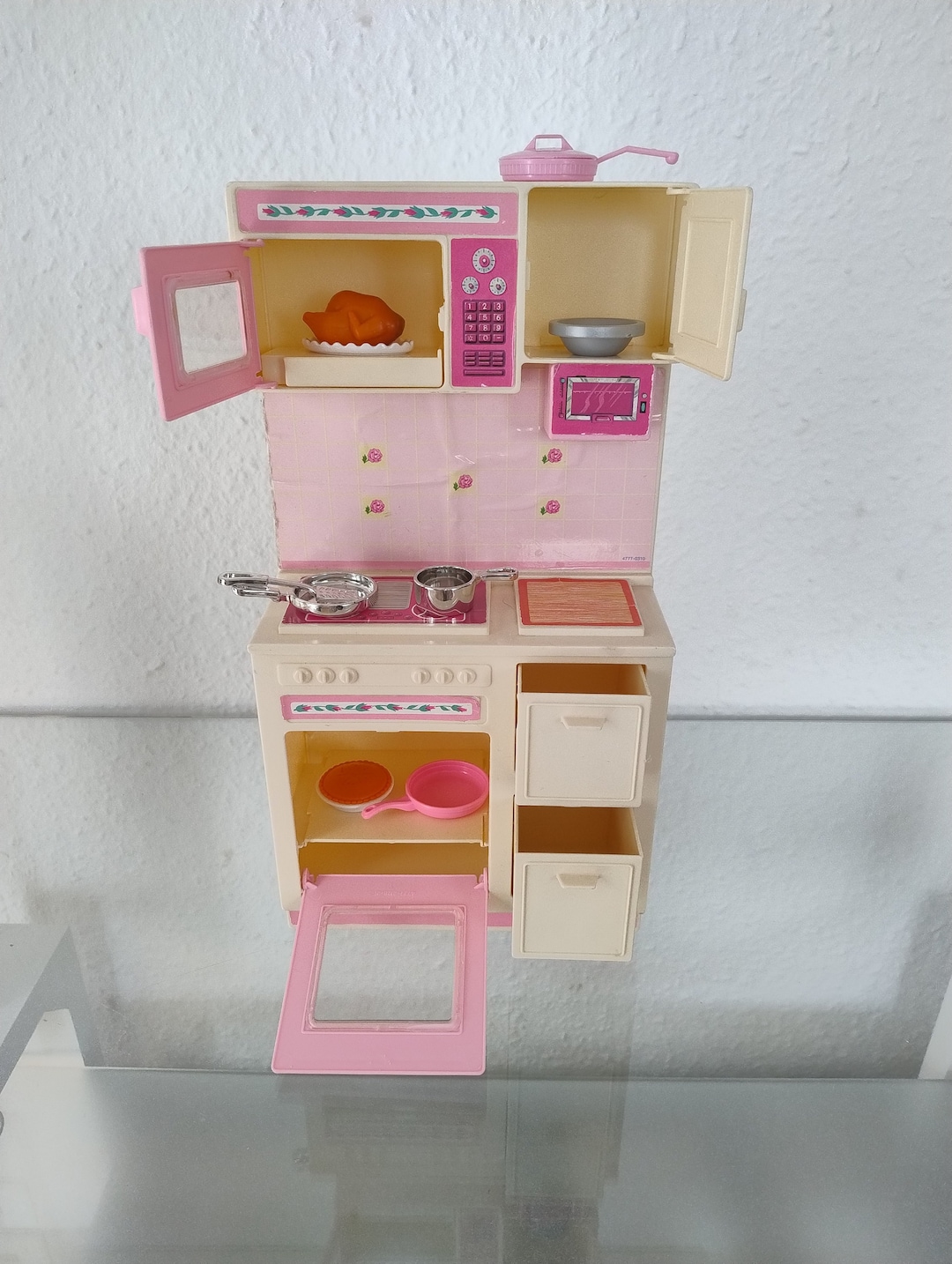 Barbie Sweet Roses Cooking Center Kitchen Barbie Kitchen Dream Kitchen ...